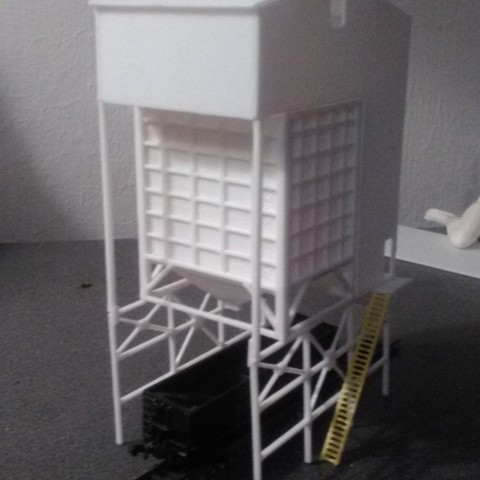 Download 3D printing templates N scale Coal Flood Loader ・ Cults